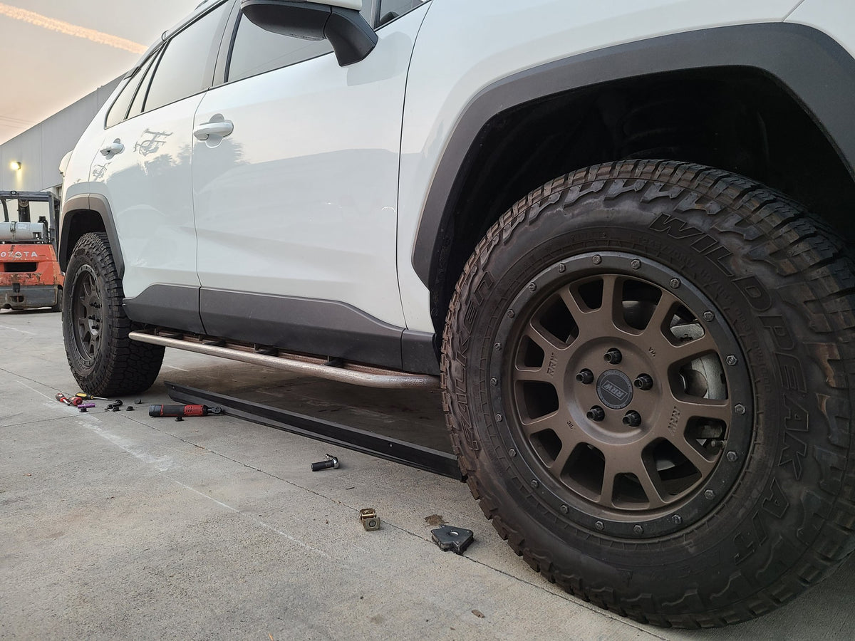 FINALLY A ROBUST BOLT-ON ROCK SLIDER FOR THE 2019+ TOYOTA RAV4 ...