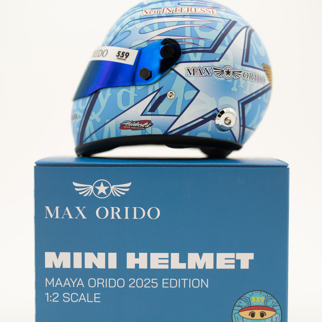 Maaya Orido Mini Helmet 1:2 Scale 2025 Edition (Carbon Fiber ...